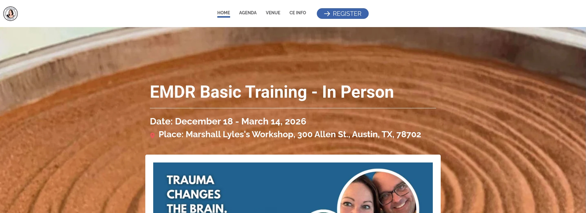 EMDR Basic Training - In Person